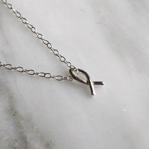 Christian Fish Symbol Necklace Fish Necklace Sterling Silver ...
