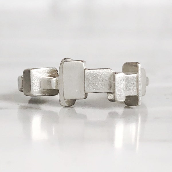 Modern Ring - Etsy