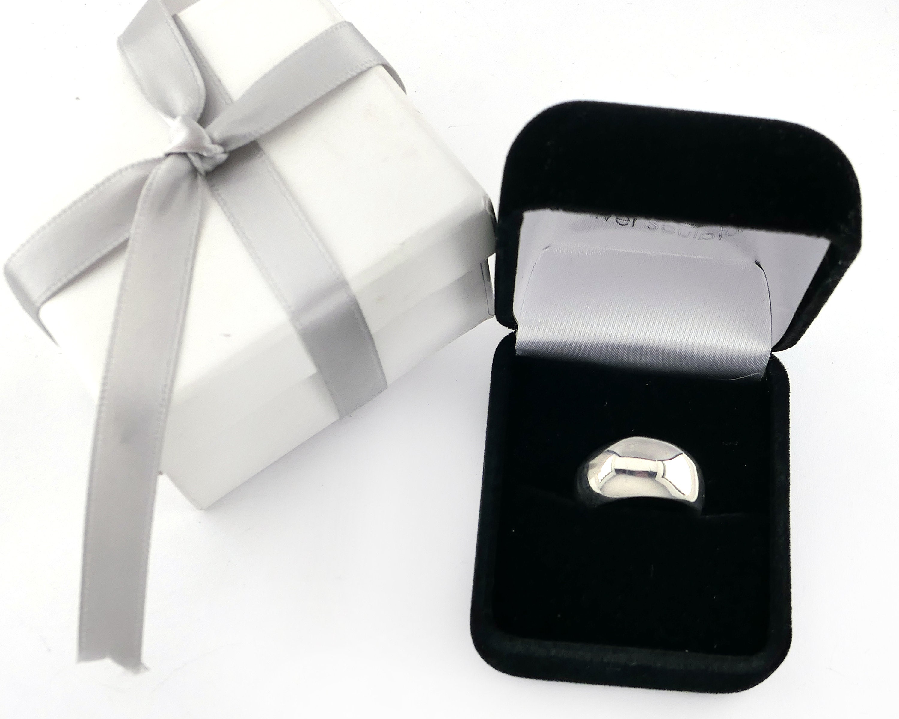 Sterling Silver Pebble Ring Inspired by Nature Stone Ring Stone Ring ...