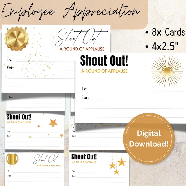 Employee Shoutout Board - Etsy