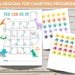 Dinosaur Reward Chart, Sticker Chart Toddler, Preschool Kids, Behavior ...