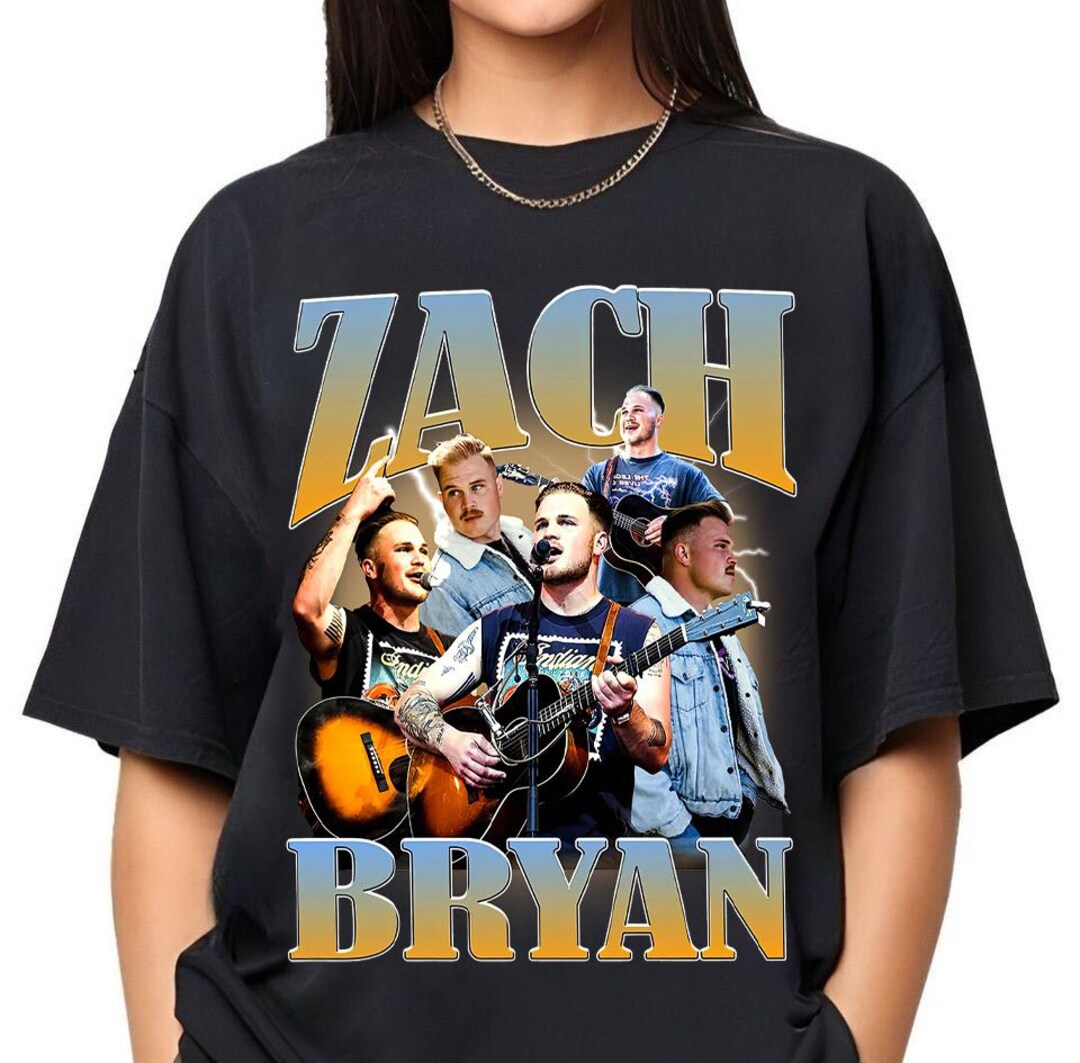 Zach Bryan Bootleg Png, Zach Bryan Vintage Shirt, Zach Bryan Retro ...