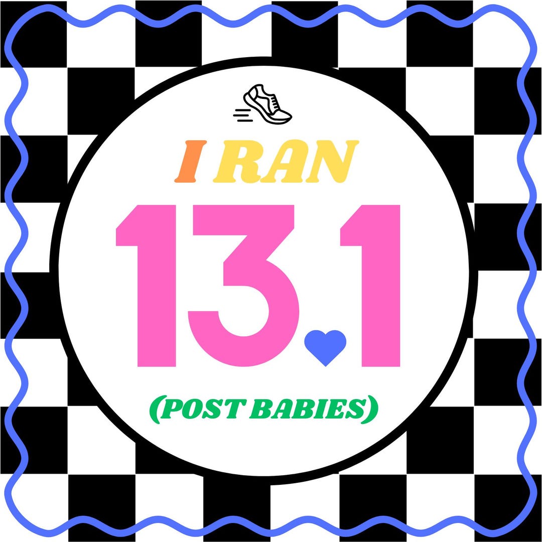 13.1 Car Magnet, Half Marathon Car Magnet, Half Marathon Car Decal, 13. ...