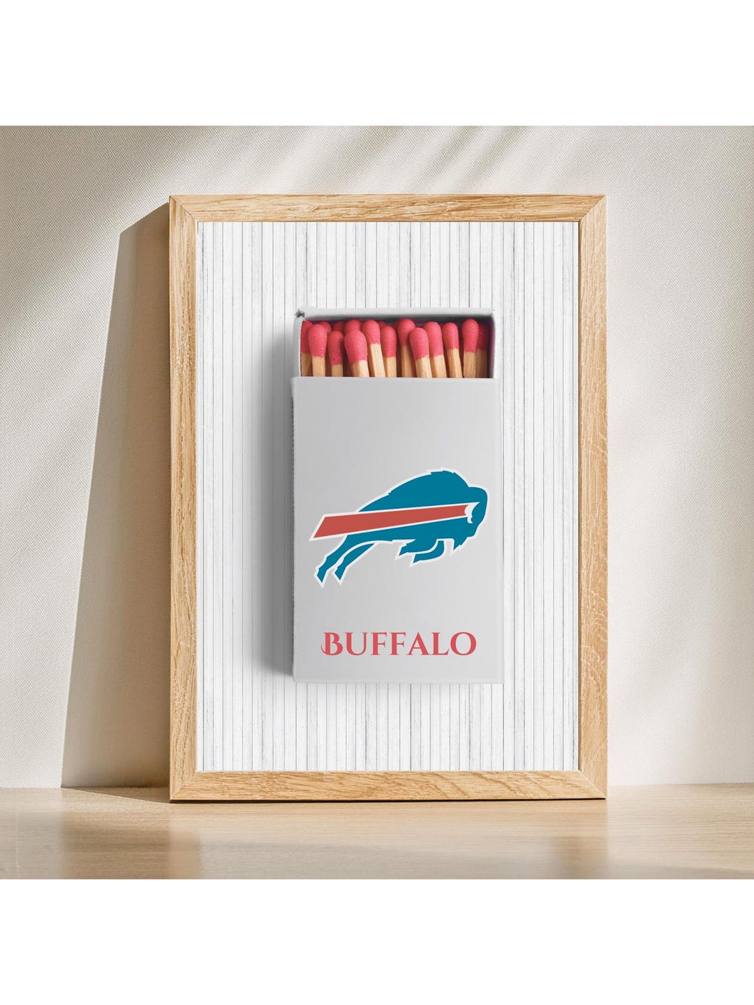 Buffalo Bills Matchbox Print, Bills Mafia, Football, NFL, Josh Allen ...
