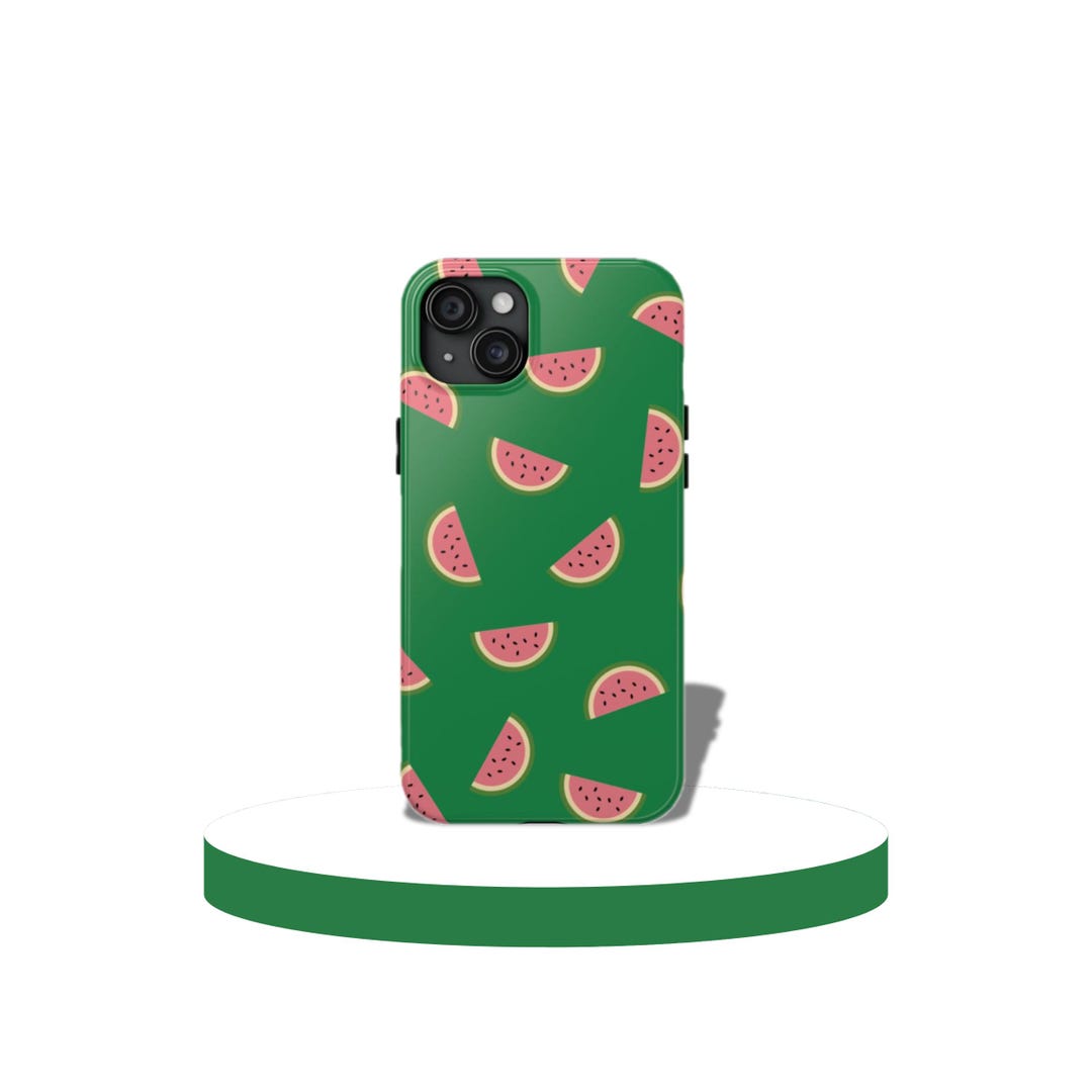 Watermelon Slice Phone Case, Tough Phone Protector, Summer Vibe ...