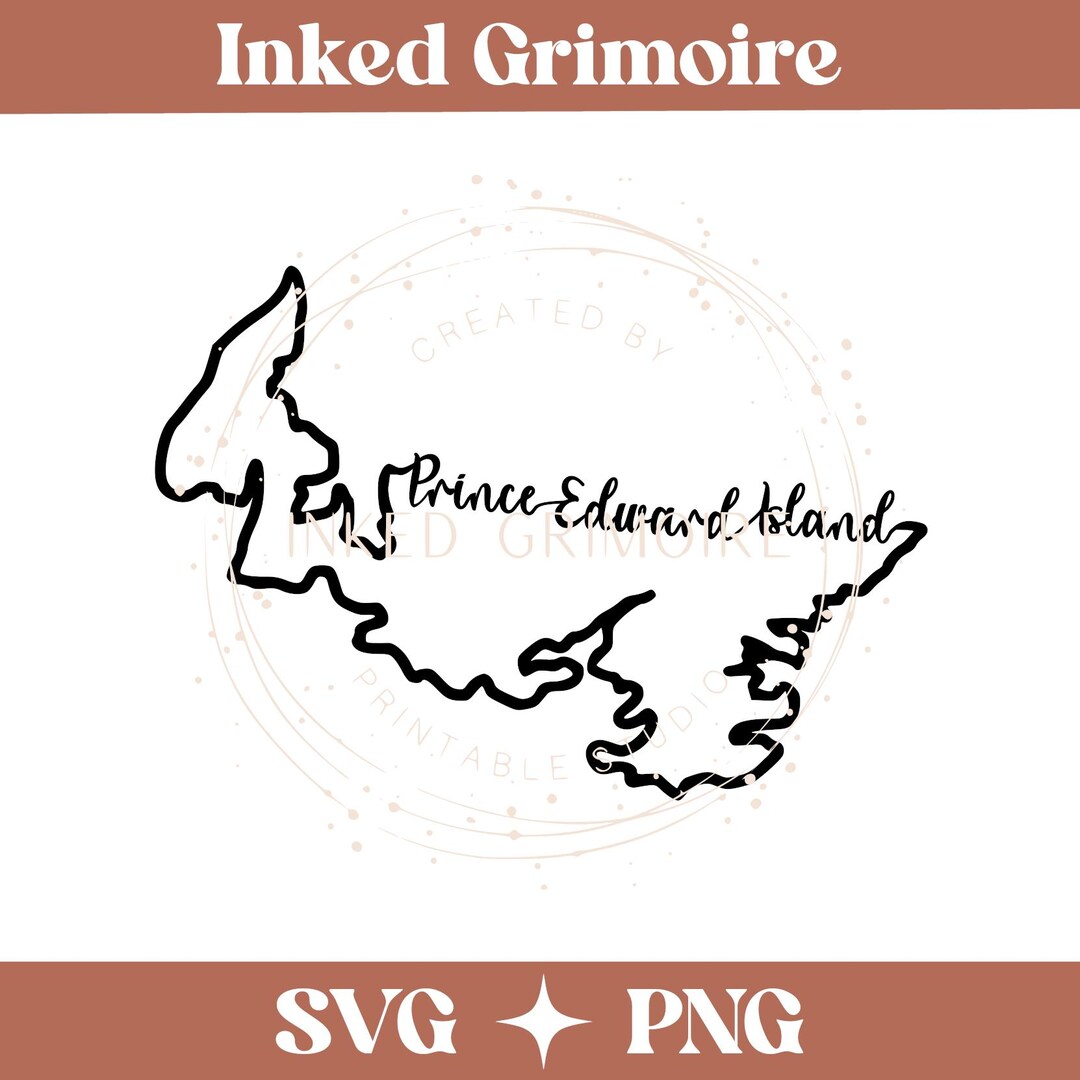 Prince Edward Island, PEI, Canadian Province and Territories, SVG ...