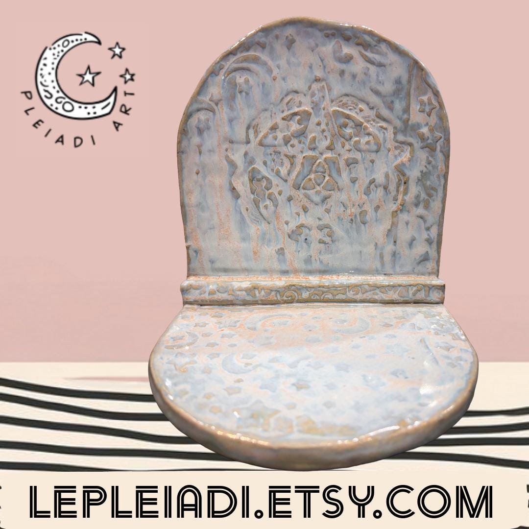 Handmade Ceramic Altar: Winter - Etsy