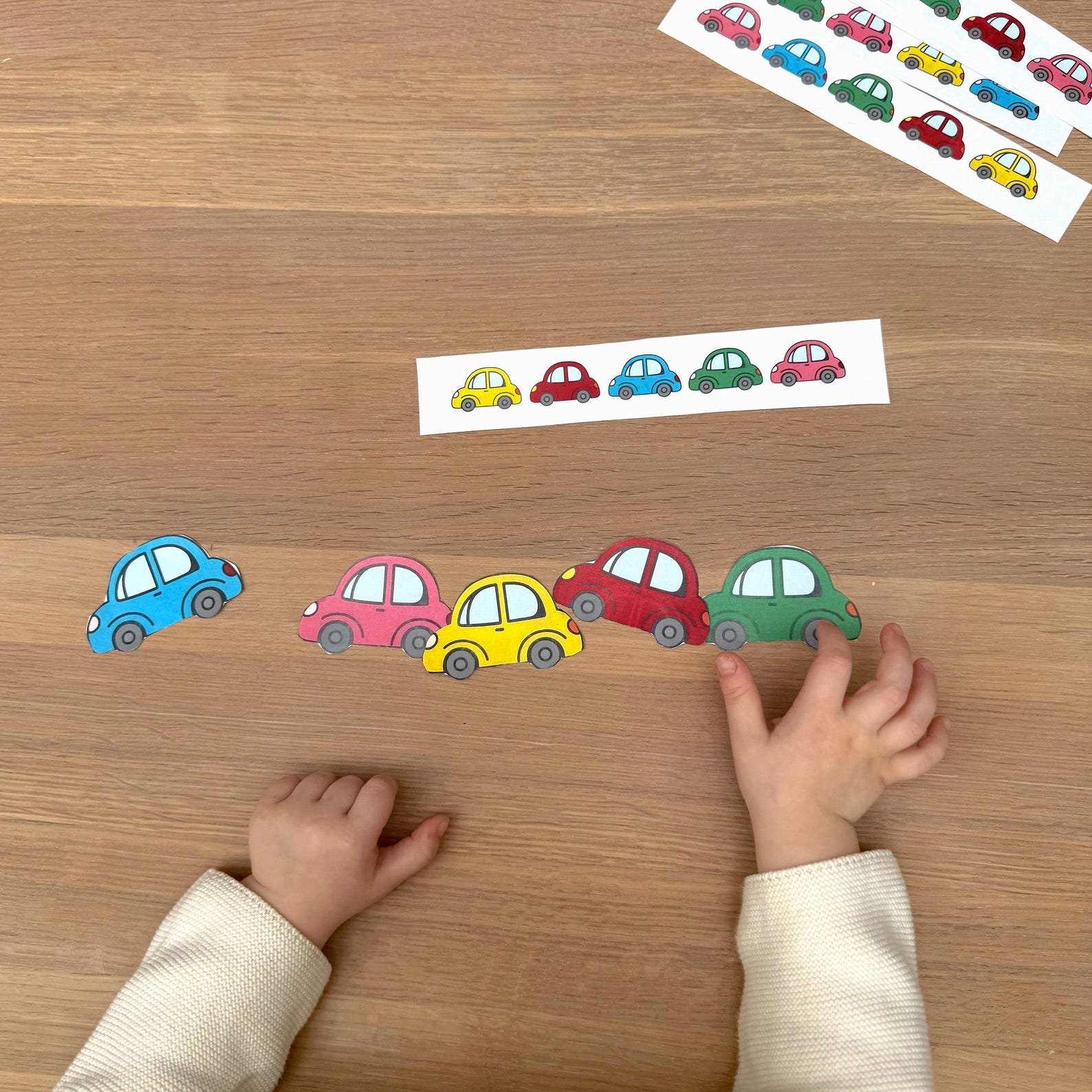 Toddler and Preschool Activity, Color Matching Activity, Printable ...