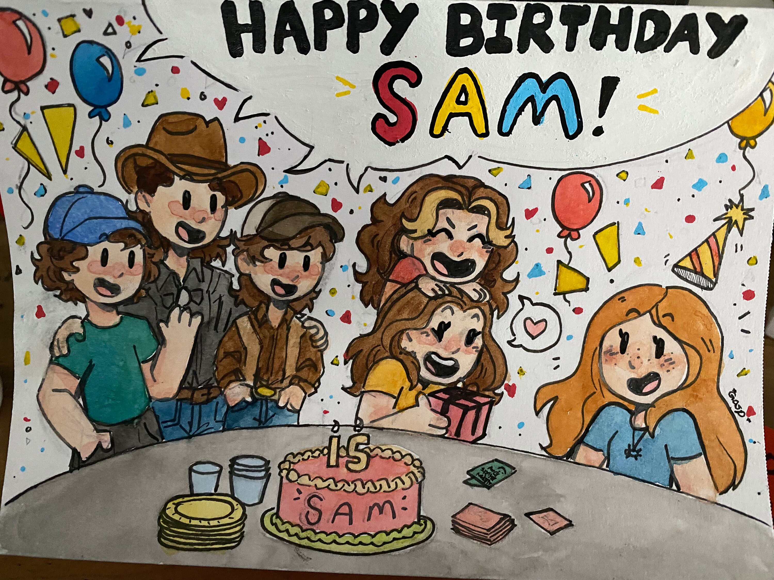 Custom Made Greeting Card - Etsy