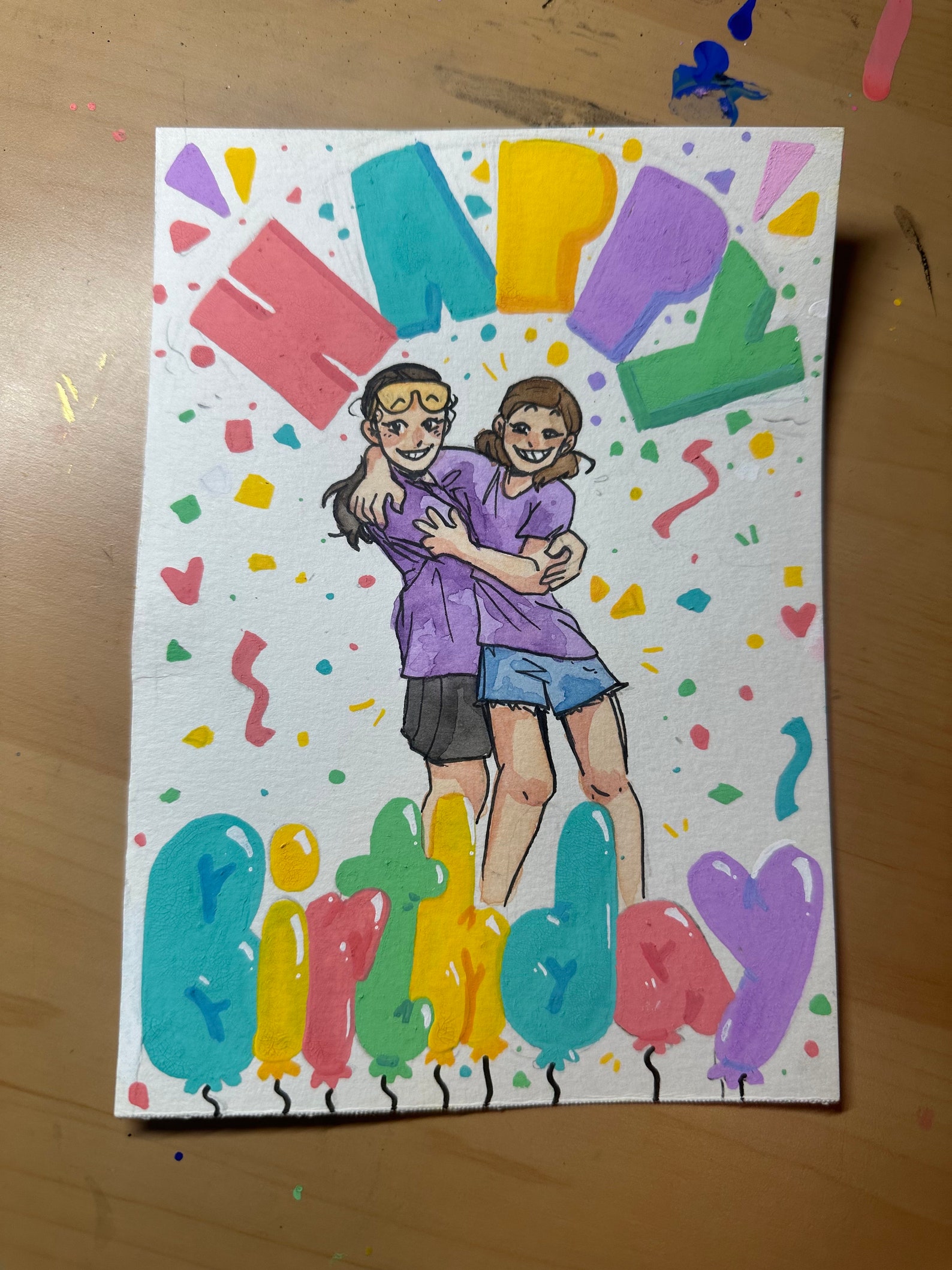 Custom Made Greeting Card - Etsy