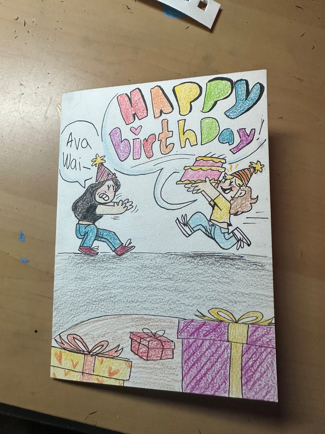 Custom Made Greeting Card - Etsy