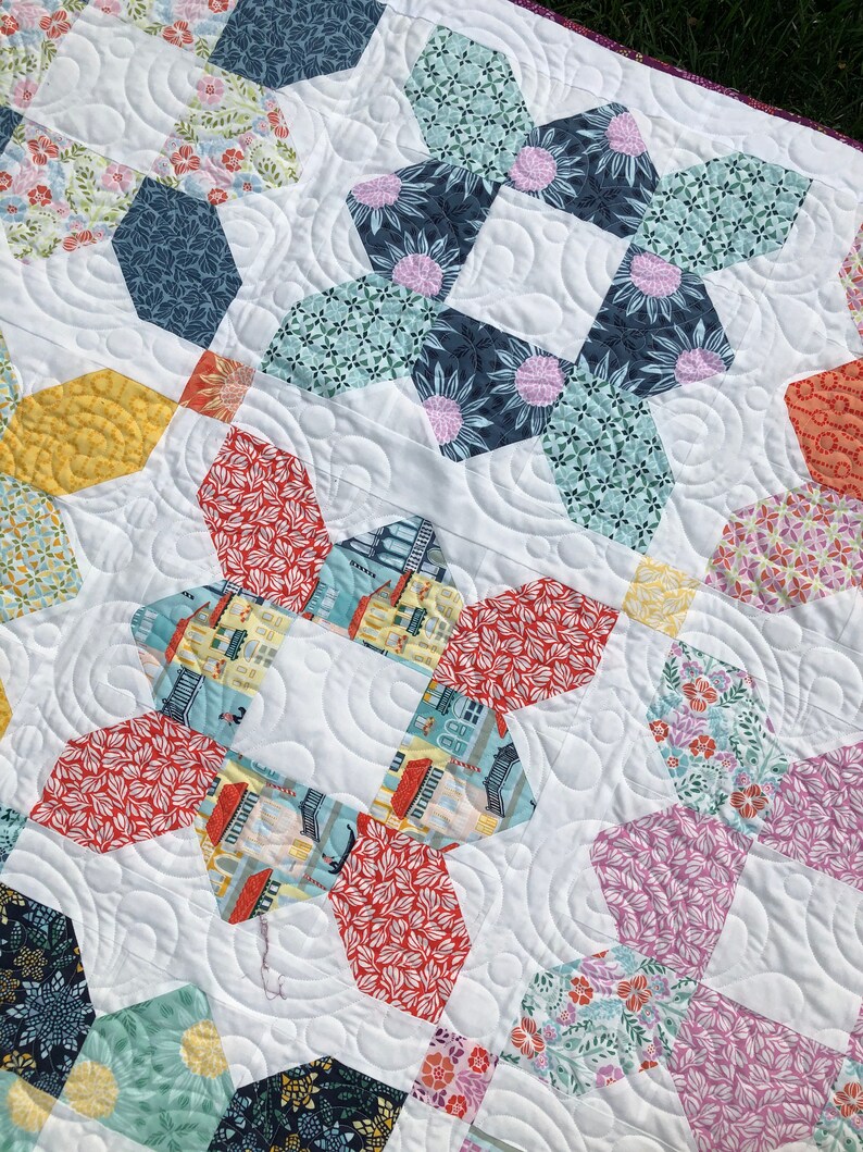 Prairie Flower Quilt - Etsy