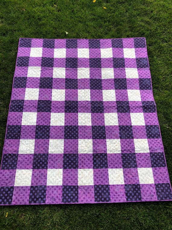 Buffalo Check Quilt | Etsy