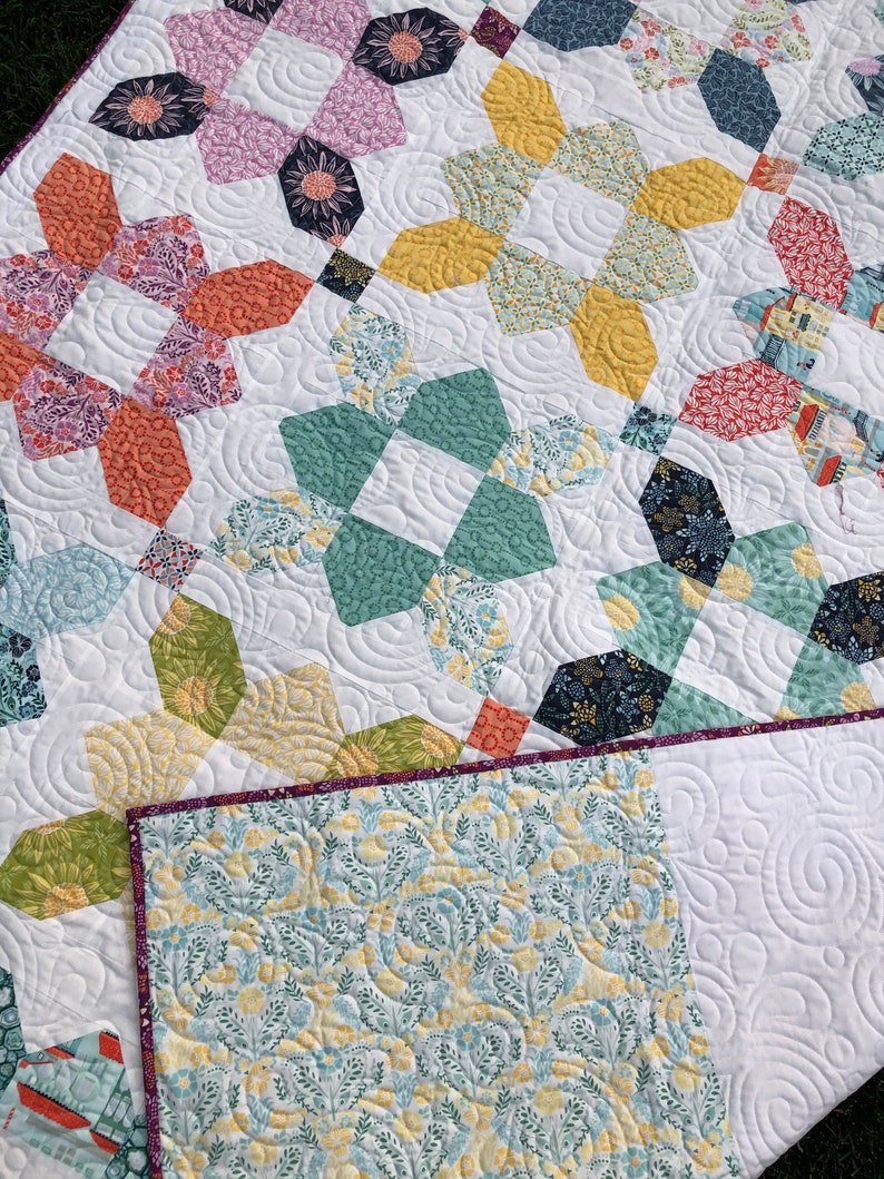 Prairie Flower Quilt - Etsy