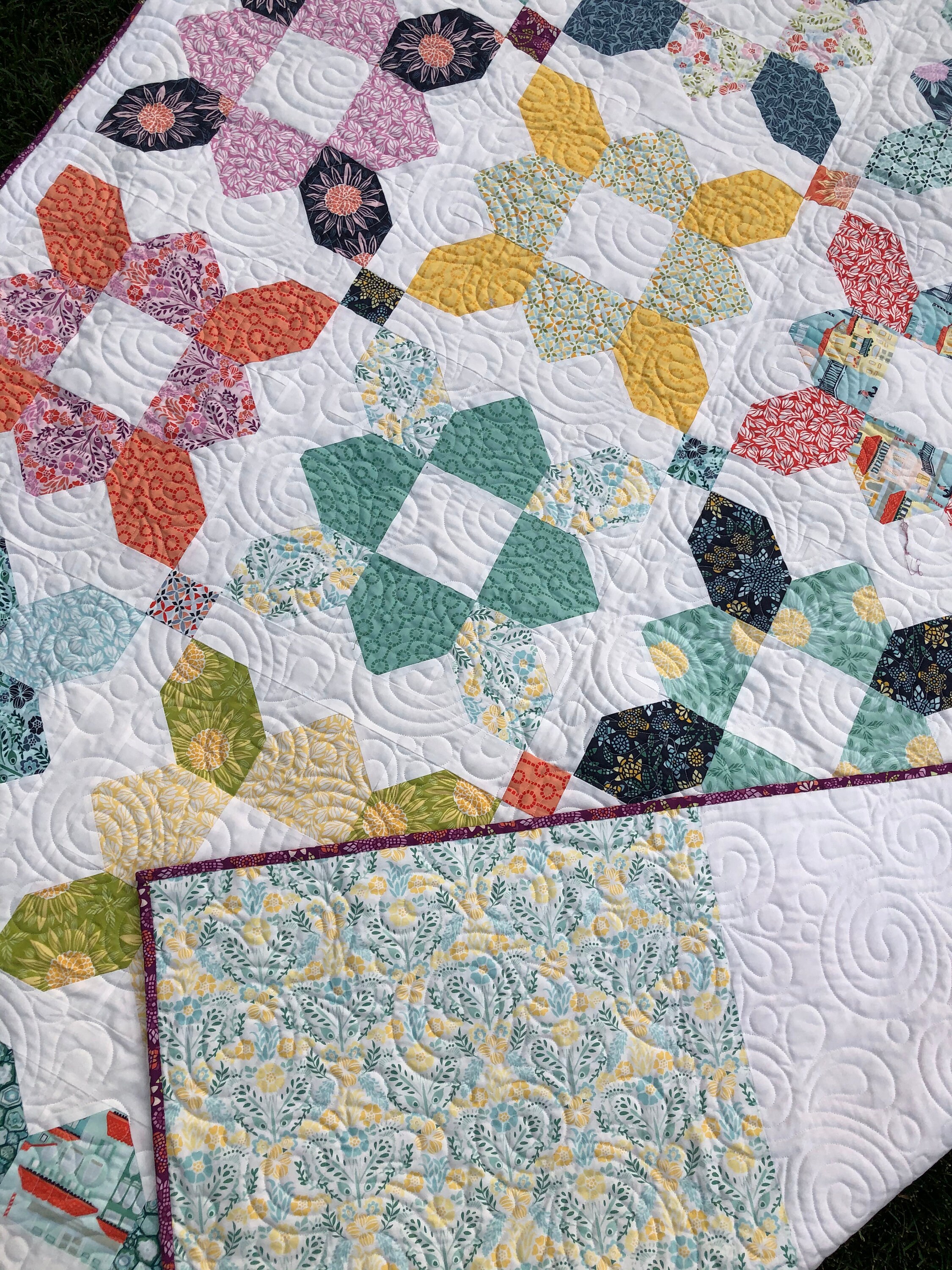 Prairie Flower Quilt - Etsy