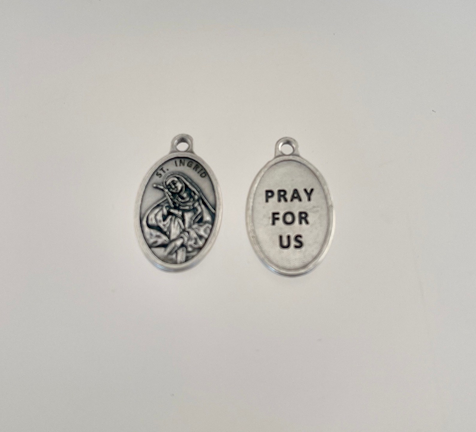 Saint Ingrid of Sweden Blessed Ingrid Medal Necklace - Etsy