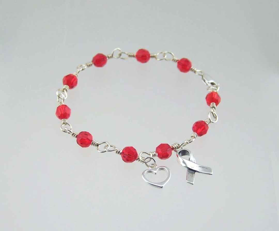 Atrial Fibrillation Awareness Bracelet - Etsy
