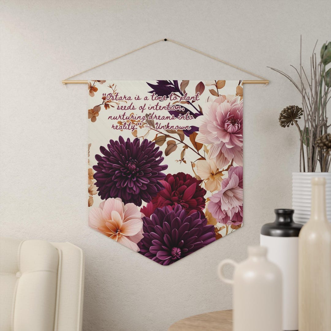 Spring Equinox Intention Banner for Dream Manifestation - Etsy