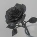 Hand Forged Steel Rose, Blacksmith Flower - Etsy