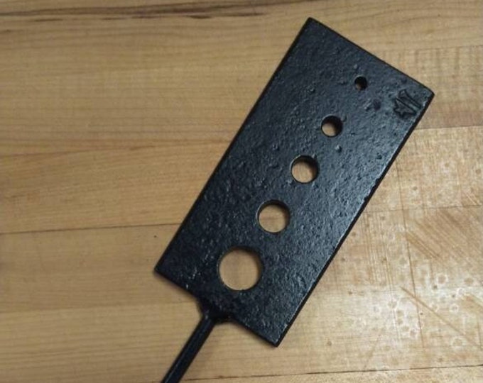 Blacksmith Bolster Plate With Handle, 1/4" - 3/4" Punch Tool - Etsy