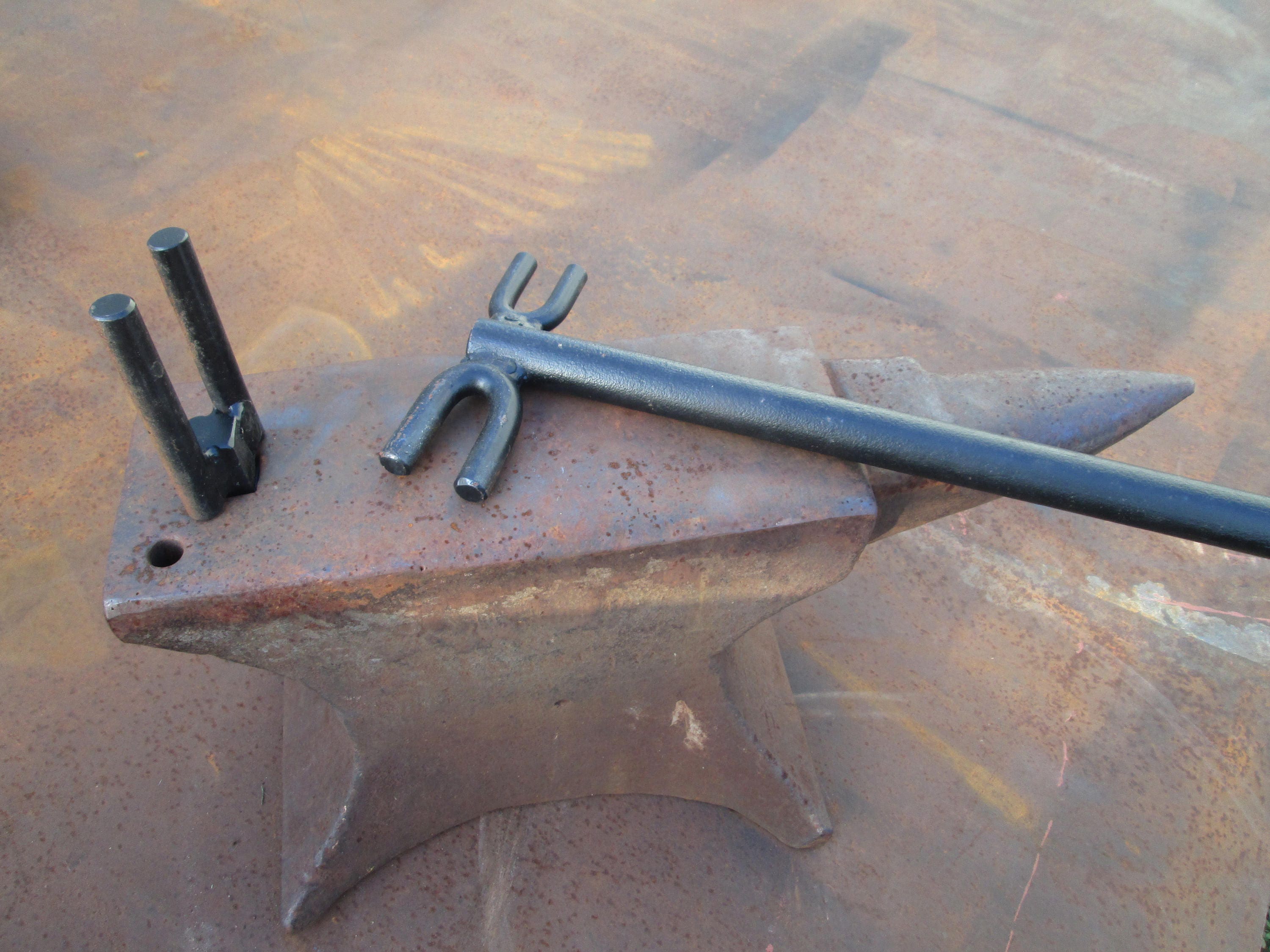 Blacksmith Bending Fork, Anvil Hardy Tool - Etsy