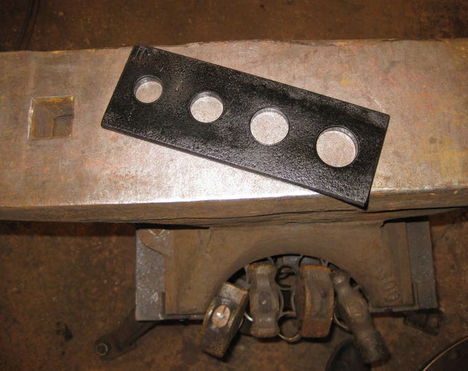Blacksmith Bolster Plate 7/8 to 1-1/4 Drift Tool - Etsy