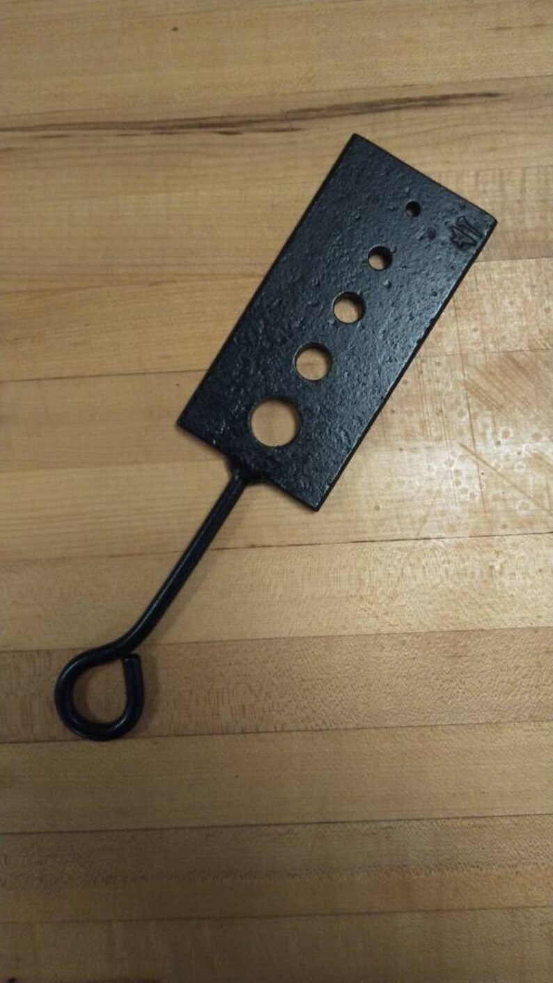 Blacksmith Bolster Plate With Handle, 1/4 3/4 Punch Tool - Etsy