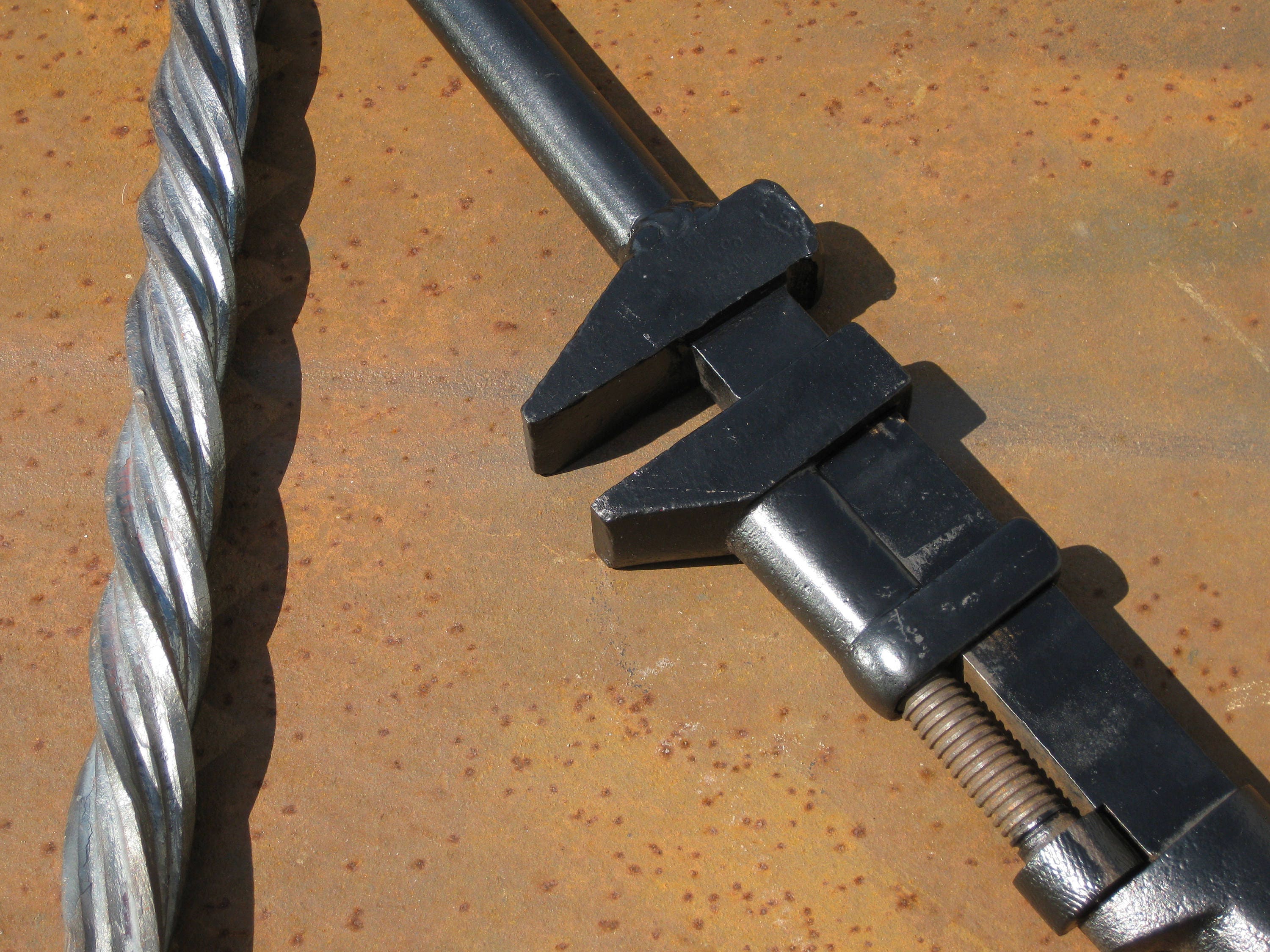 Blacksmith Adjustable Twisting Wrench, Ironwork Tool - Etsy