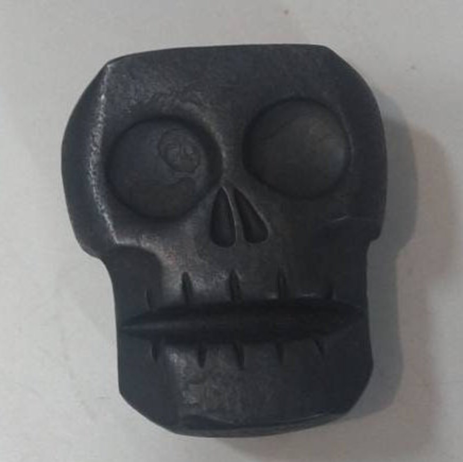 Forged Steel Skull | Etsy