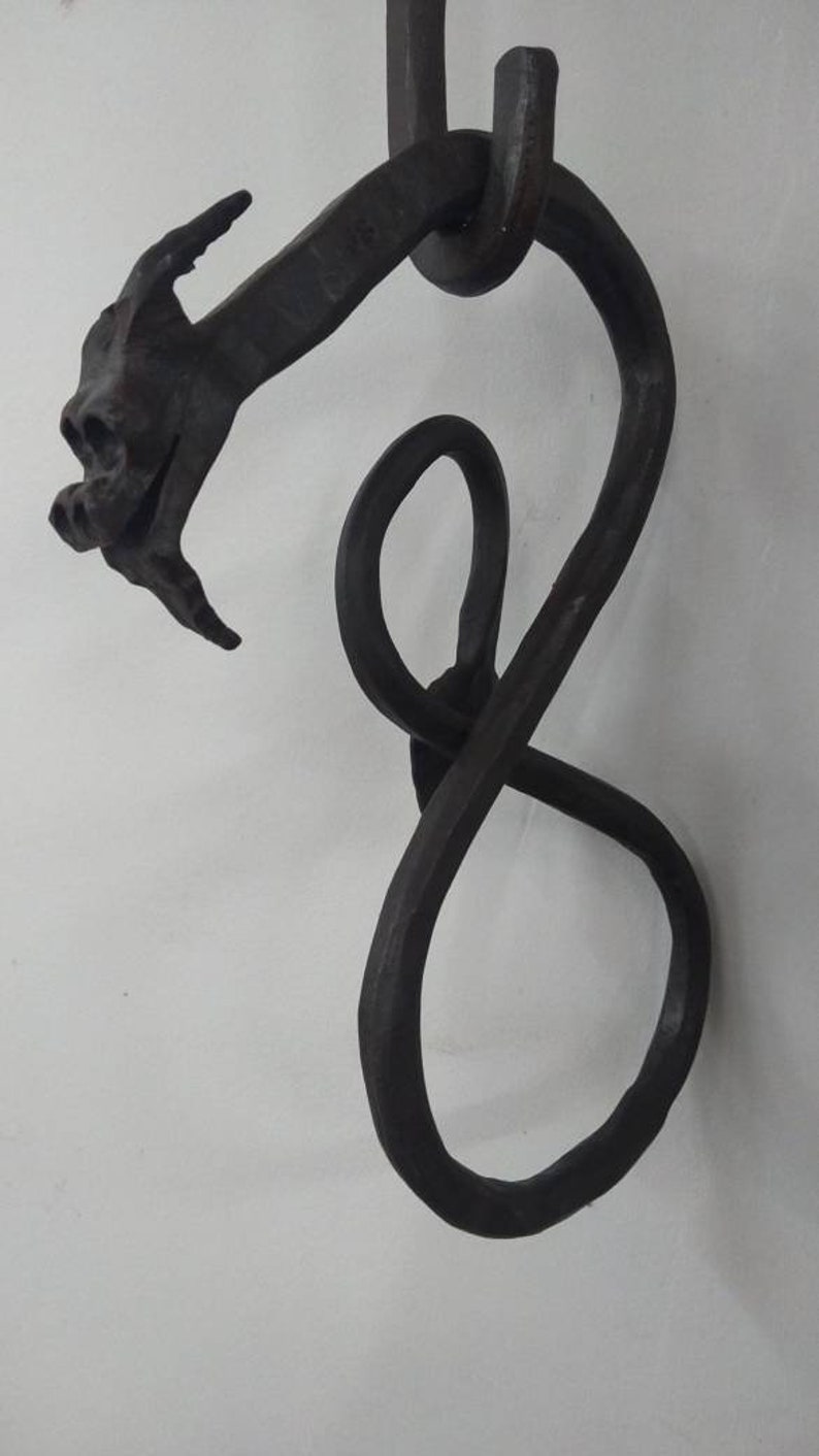 Dragon Sculpture S Hook Heavy Cauldron Hanger - Etsy