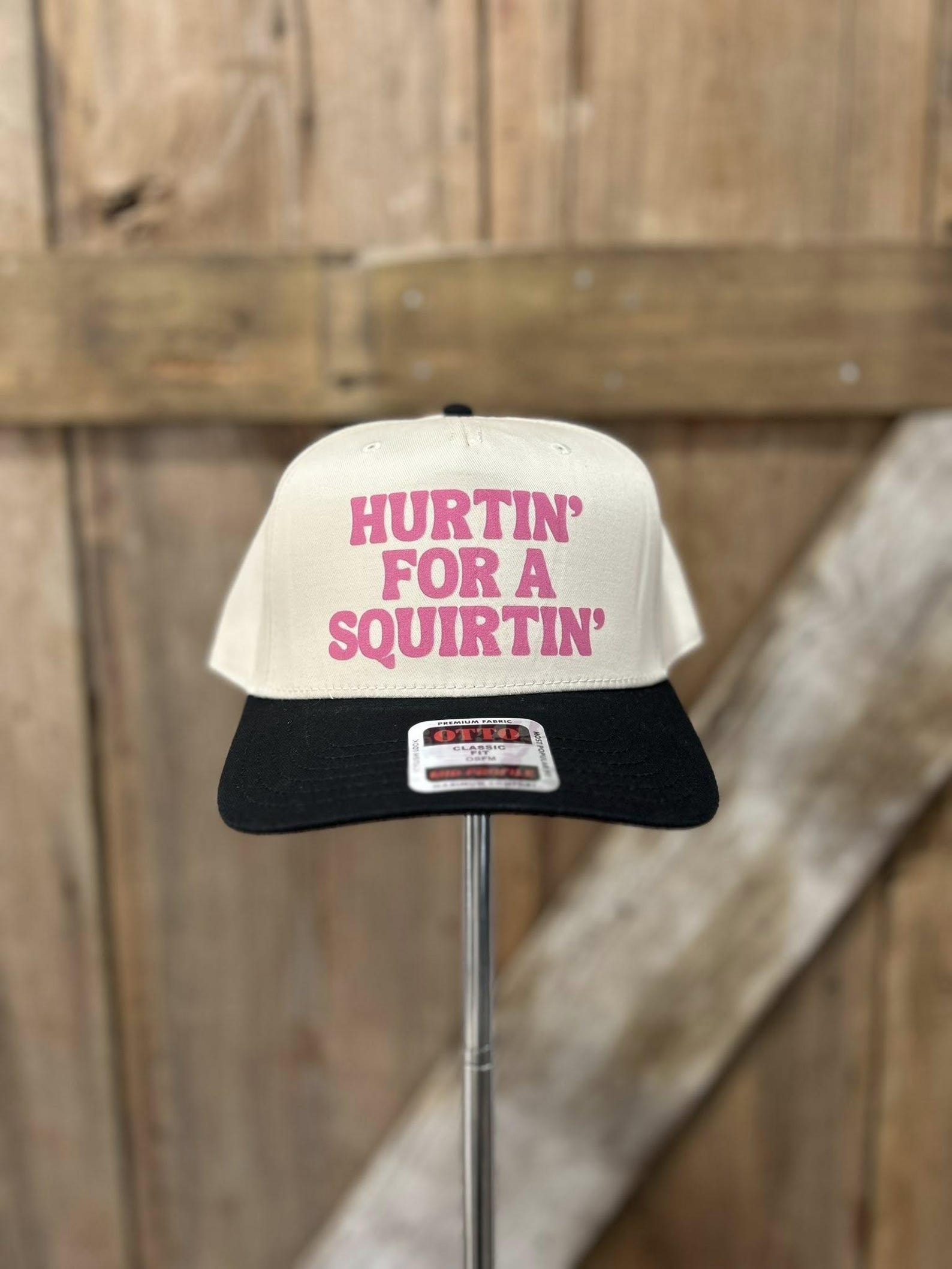Trucker Hat Roulette-unhinged Trucker Hats-funny Hats-pink Print - Etsy