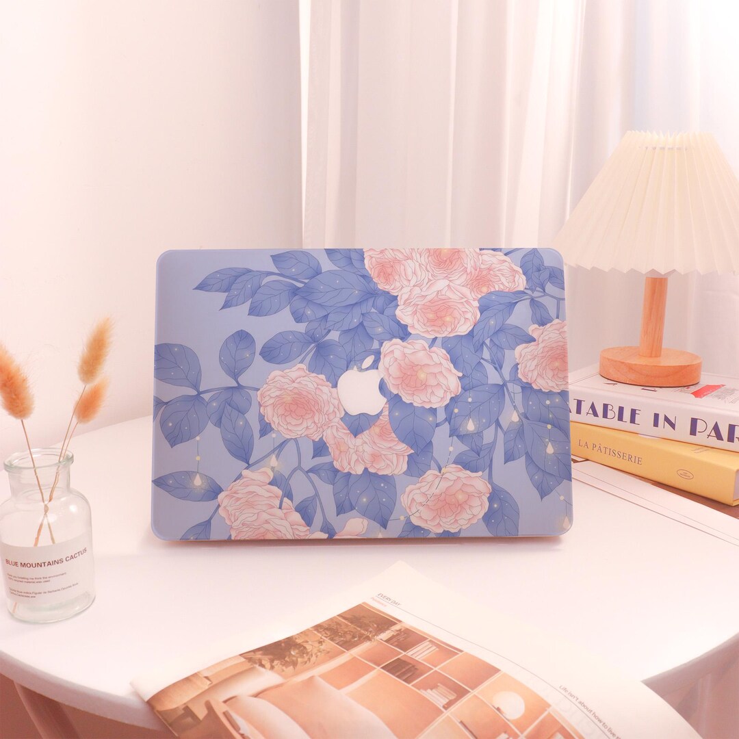 Aesthetic Flower Bloom Custom MacBook Case, MacBook Pro 16/14 2024 ...