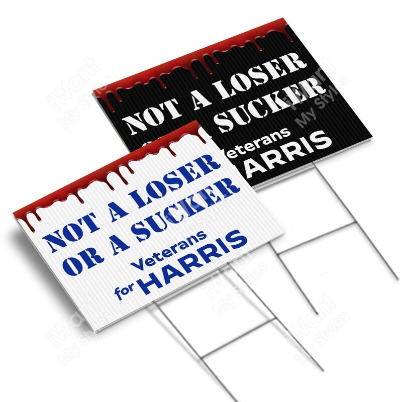 Sucker and Loser Signs - Etsy