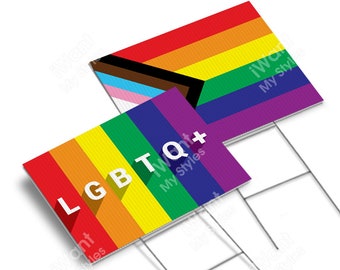 Lgbtq Yard Sign - Etsy