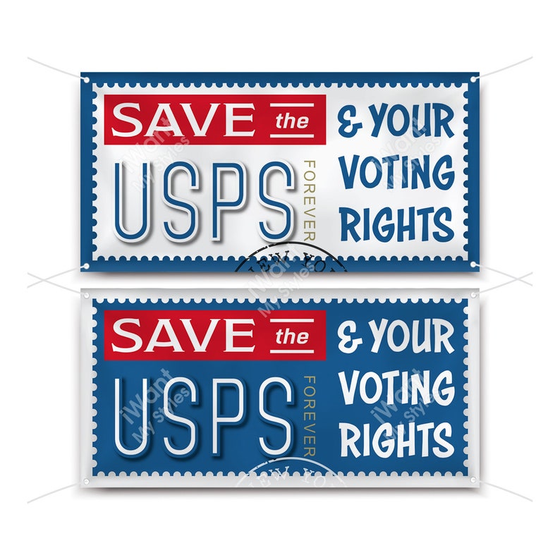 Save the USPS Forever Banner Vinyl Banner Save the Post - Etsy