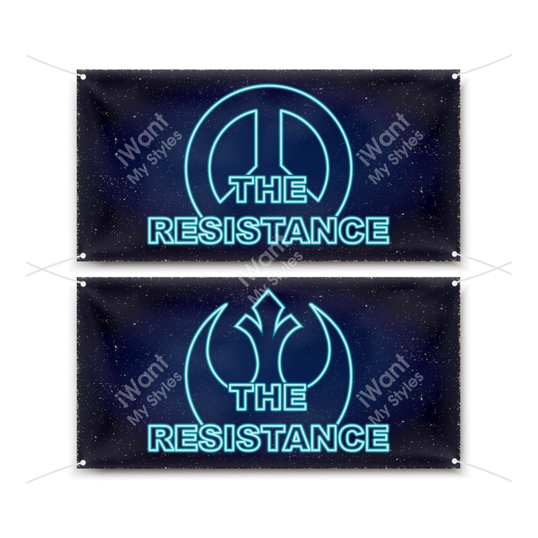 The Resistance Banner, Vinyl Banner, President 2024 Campaign Political ...