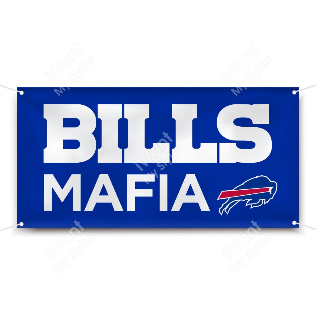 Bills Mafia Banner Vinyl Banner Sign Iwantmystyles - Etsy