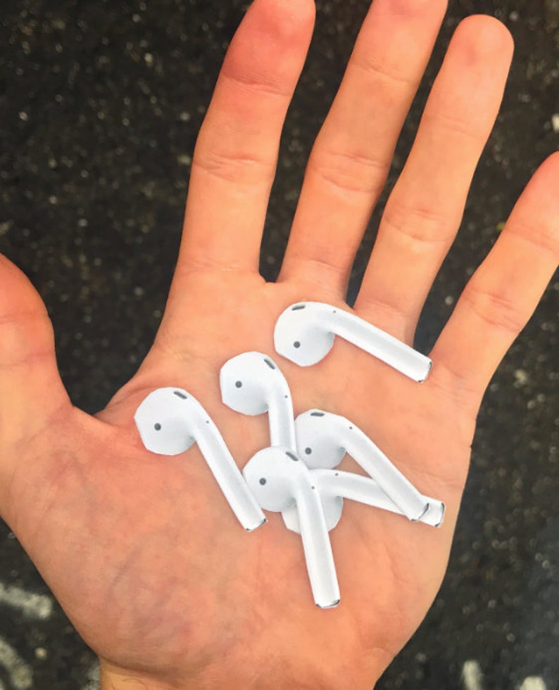 Life-size Prank Airpods Pro Stickers X16, Iwantmystyles - Etsy
