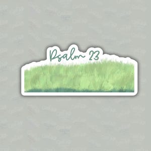 Psalm 23 Laptop Decal | Waterproof and Weatherproof Tumbler Bottle ...