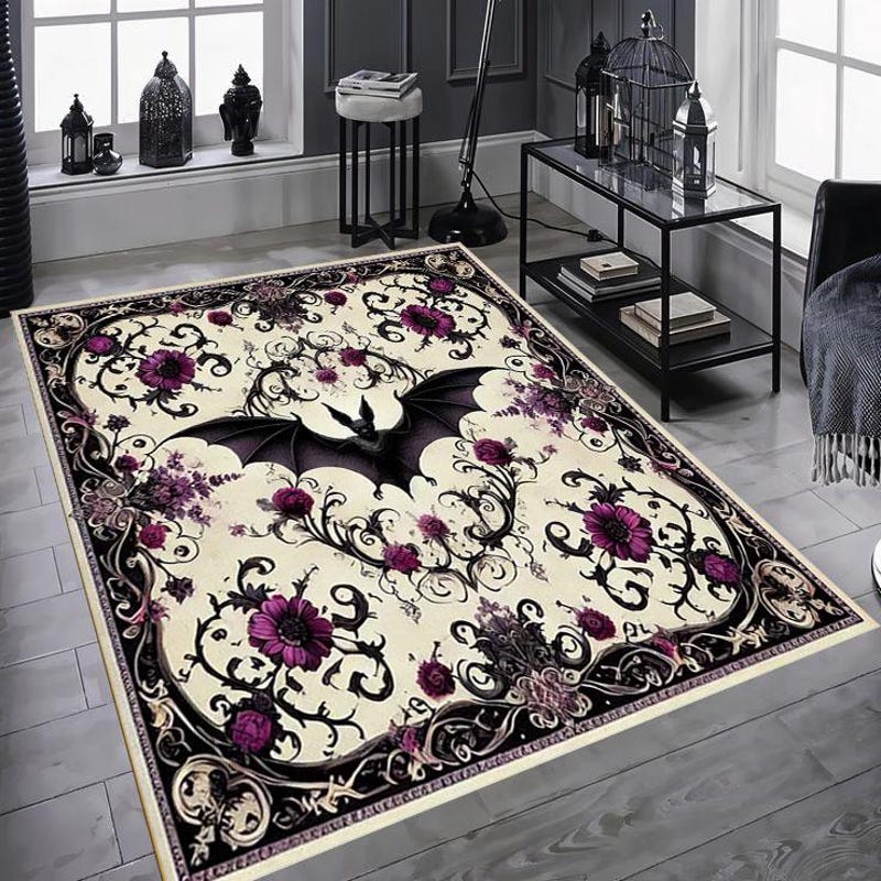 Gothic Rug - Etsy