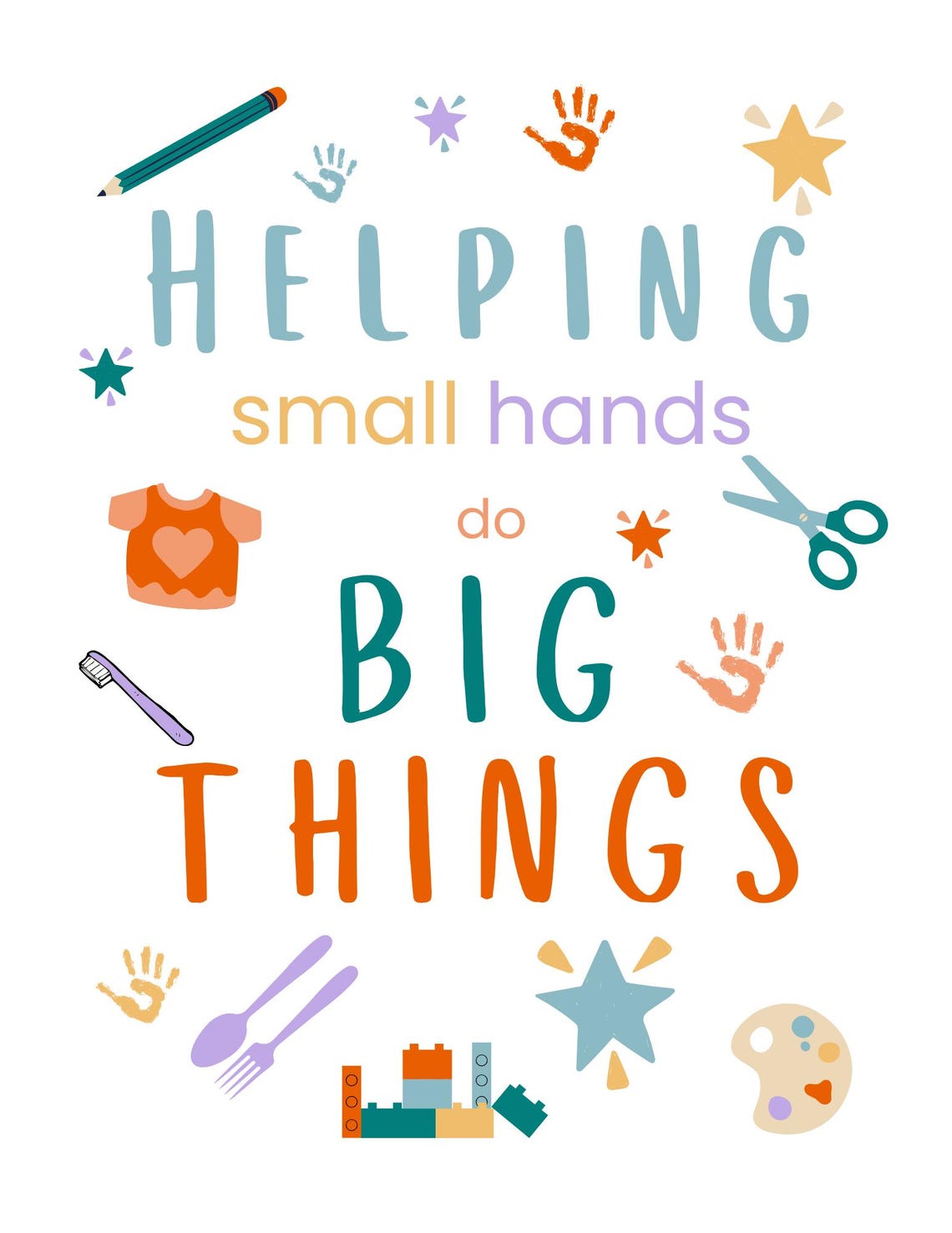 Occupational Therapy Posters - Pediatrics - Etsy