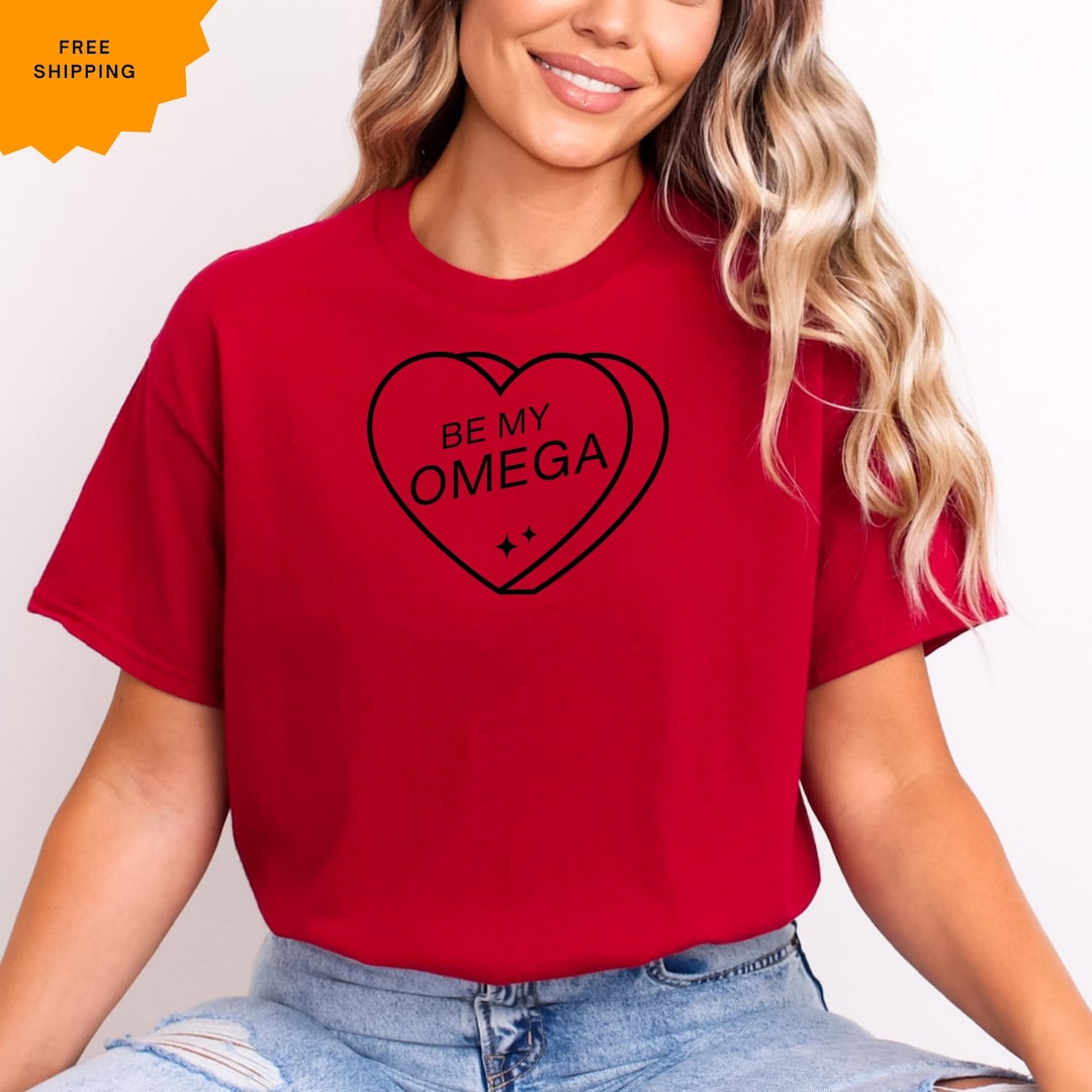 Be My Omega Short Sleeve Tee | Omegaverse Book-themed Shirt for Book ...