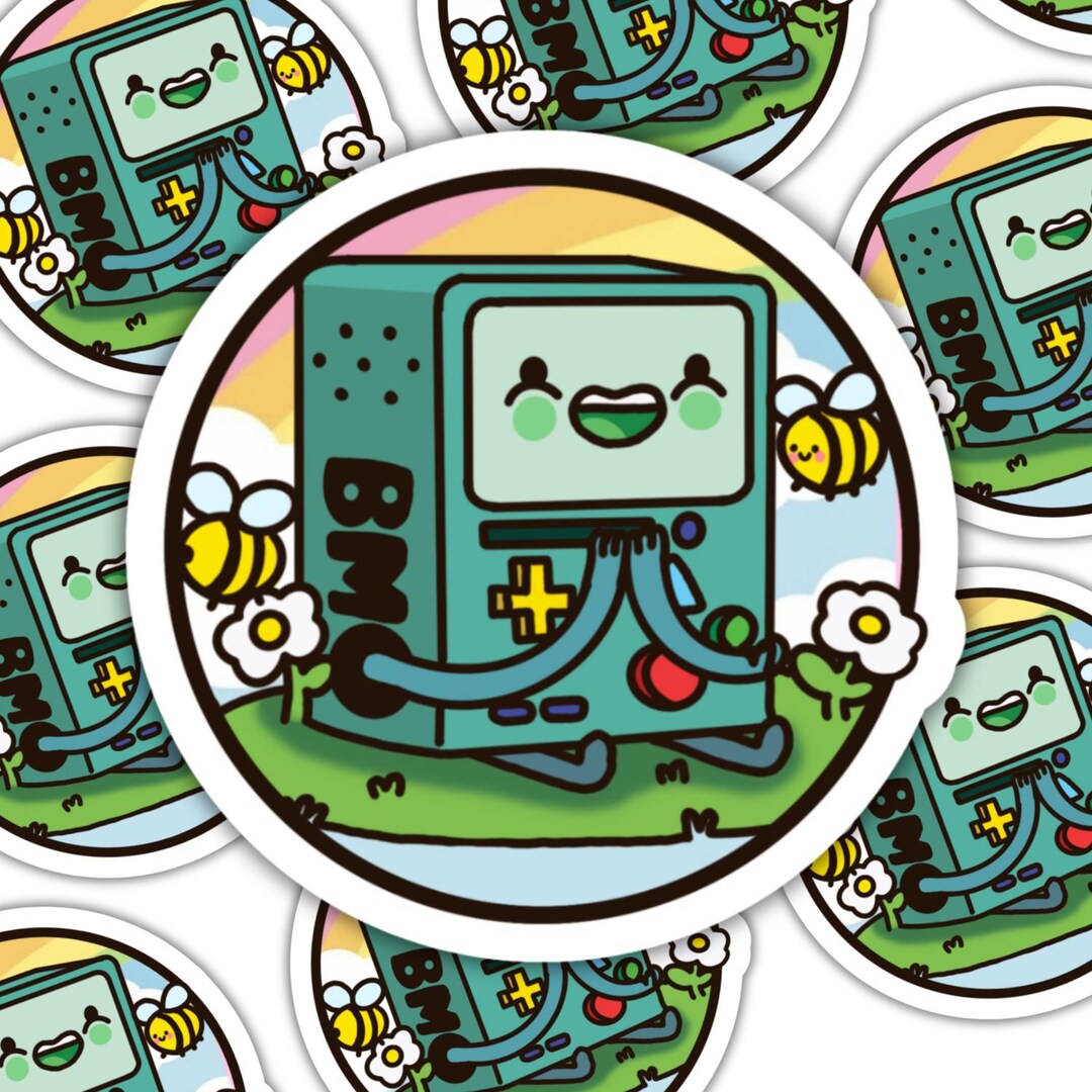 Sweet Bmo | Adventure Time, Robot, Cute, Sticker, Vinyl, Cartoon ...