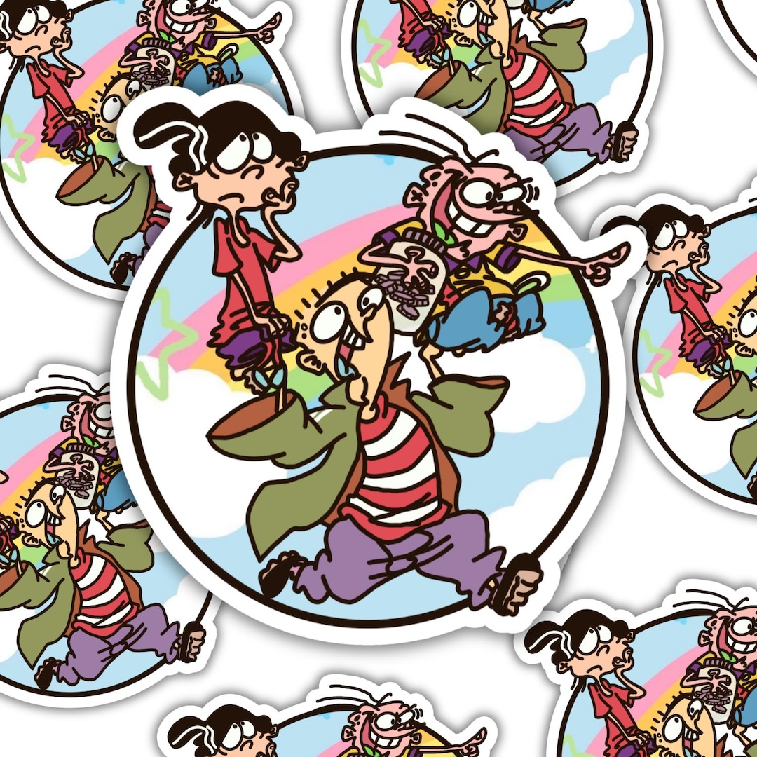 Ed Edd Eddy | Sticker, Vinyl, Cartoon, Kid, Tv Show, Funny, Boys ...