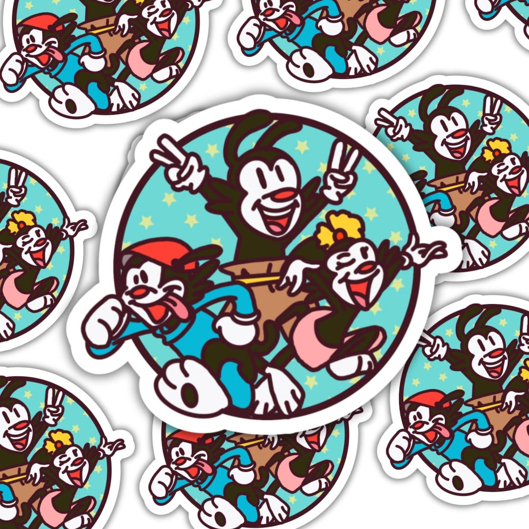 Animaniacs | Cartoon, Funny, Kid, 90sshow, Sticker, Vinyl, Stationary ...