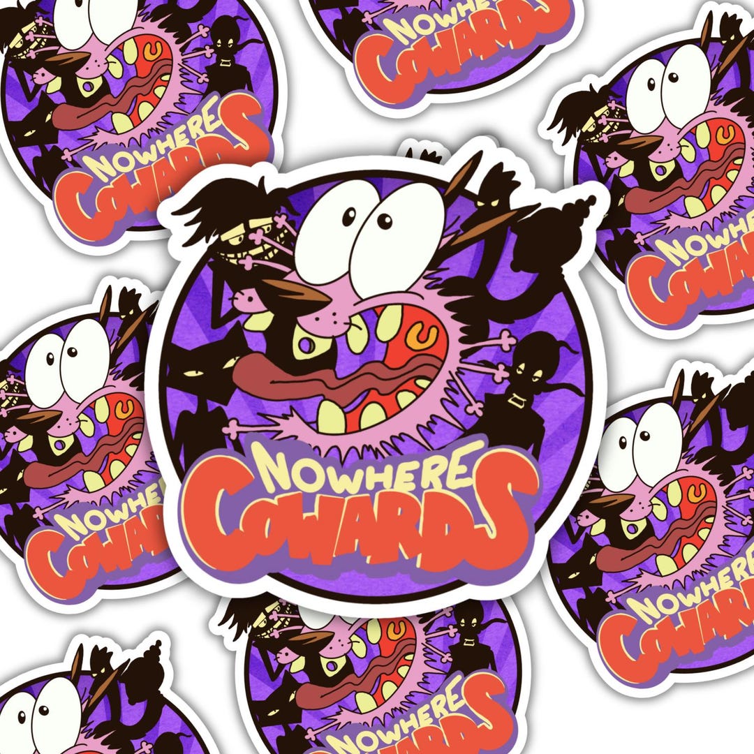 Screaming Courage | Courage the Cowardly Dog, Tv Show, 90s, Custom ...