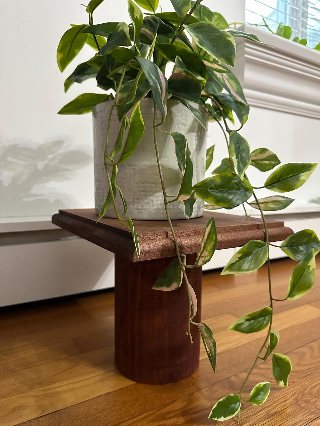 Custom Wooden Plant Stand - Etsy