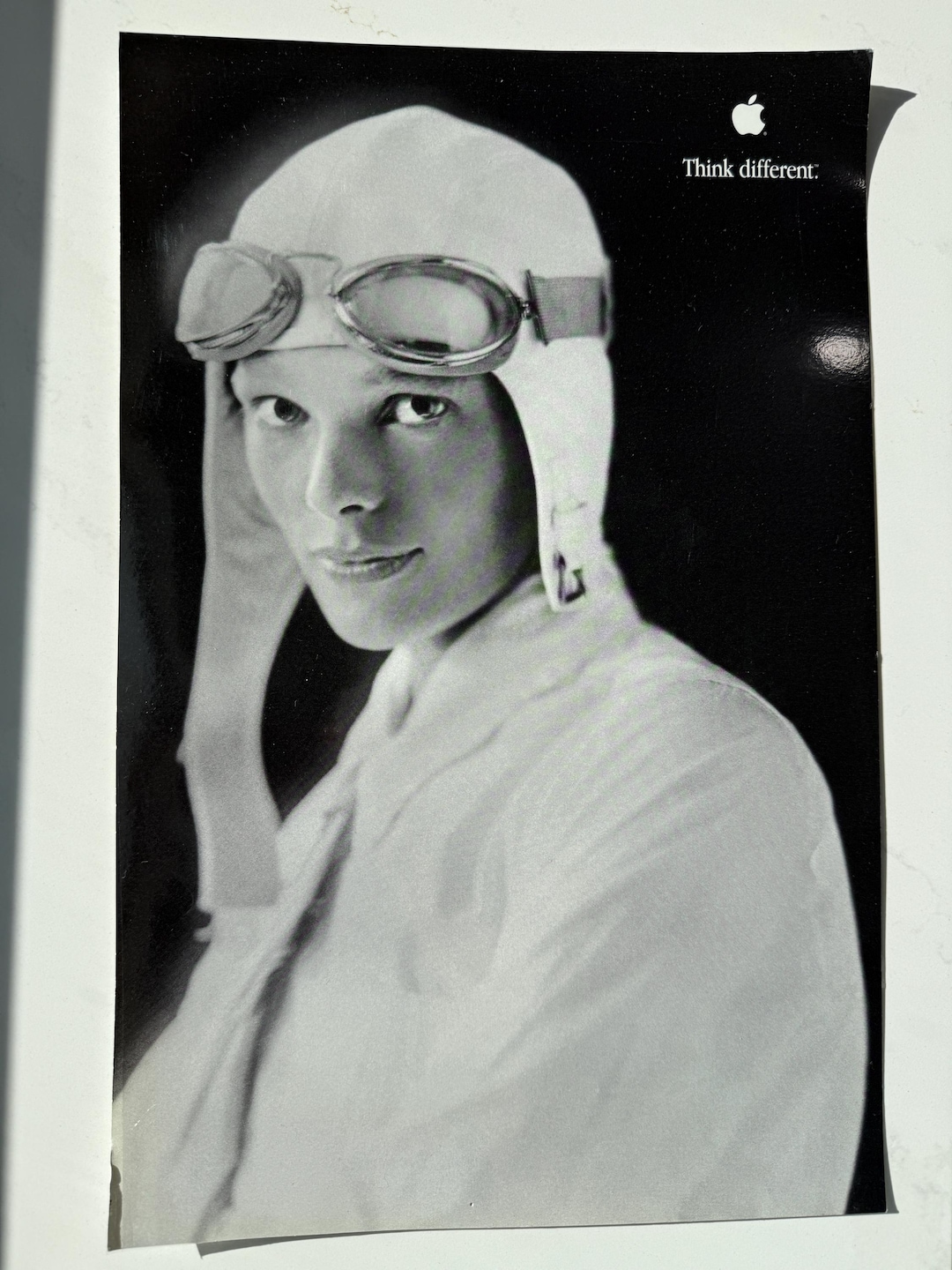 1998 Original Apple Poster - Amelia Earhart “think Different” Campaign - Etsy