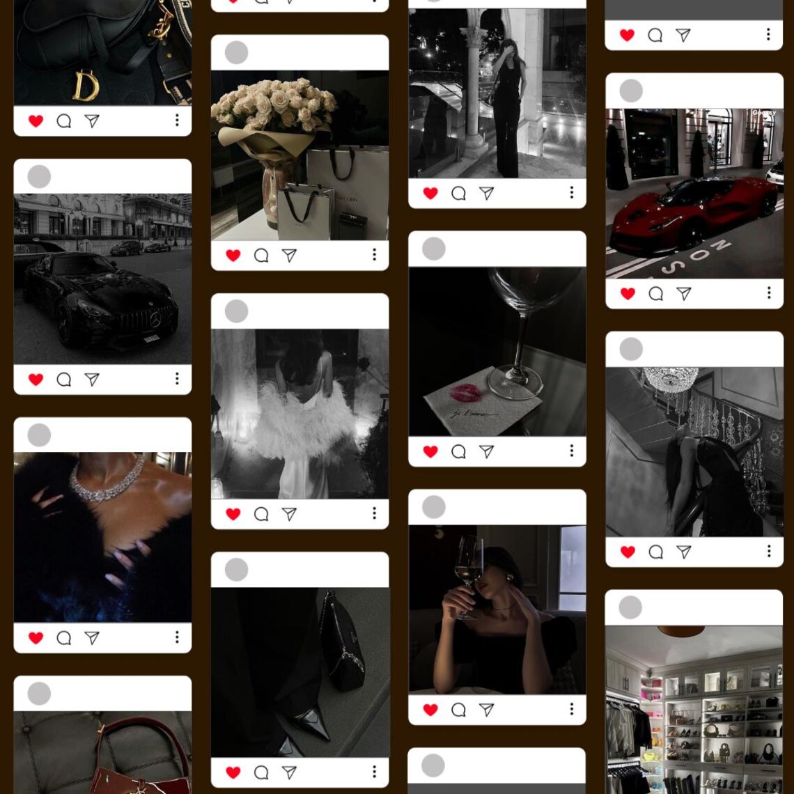 Luxurious Dark Aesthetic | Faceless Female Elegance | Girl Boss Vibes ...