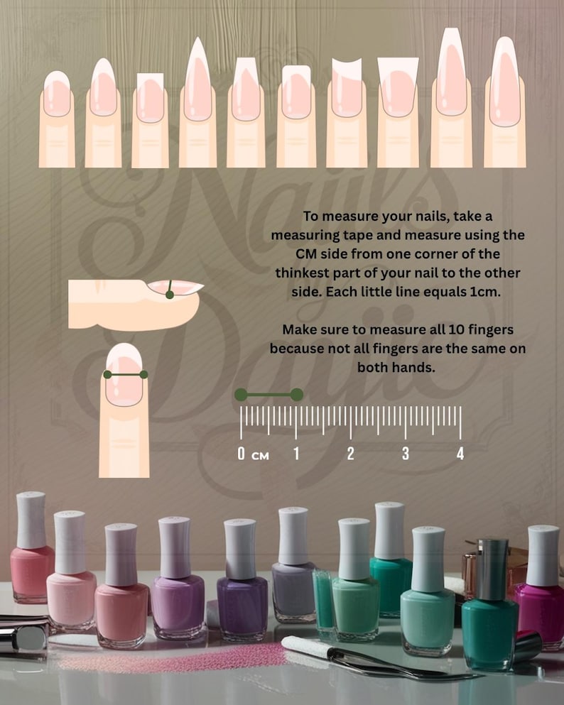 Custom Press on Nails: Concert Nail Set | NAILS BY DAYIE - Etsy